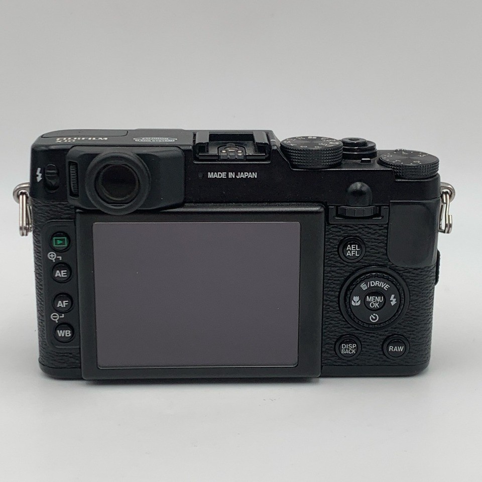 Fujifilm FinePix X10 Digital Cameras 12MP 4x Optical Zoom Black Face ...