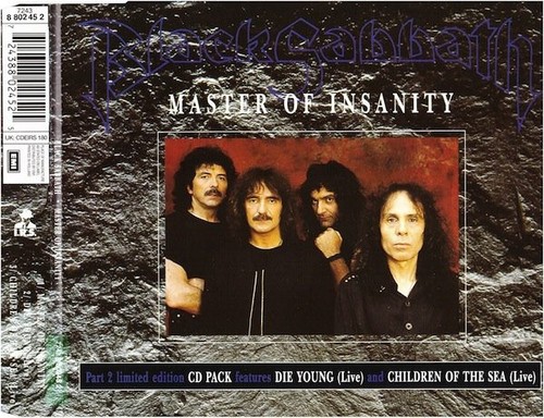 Black Sabbath - Master Of Insanity - Used CD - N7269z 724388024525 ...