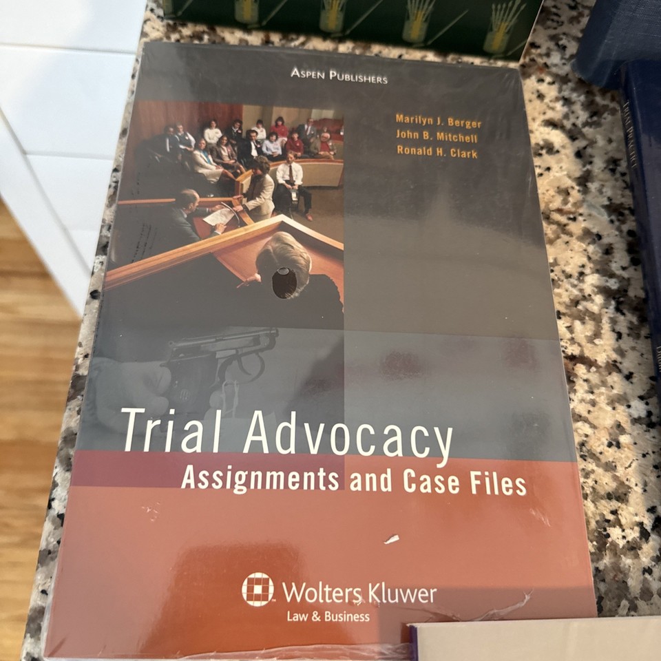 Trial Advocacy Law Book Bundle LexisNexis + Instructor Manual + CD-ROM ...