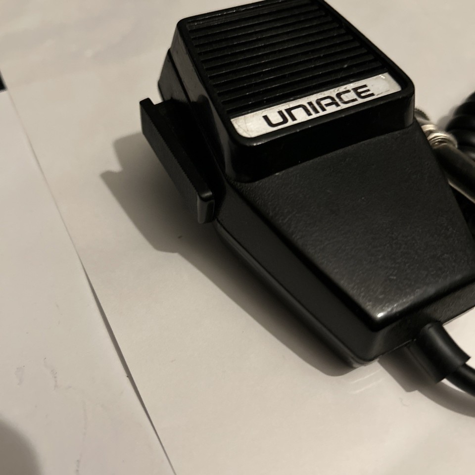 CB radio microphone with ‘Uniace’ logo. Untested | eBay UK