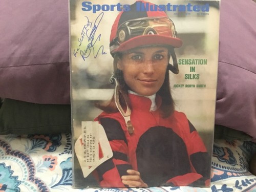 ROBYN SMITH SIGNED TO SCOTT 1972 SPORTS ILLUSTRATED/JOCKEY,MRS. FRED ...