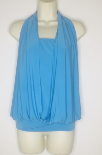 Zenobia Women’s Turquoise Strapless/Halter Top Sz 3 X | eBay