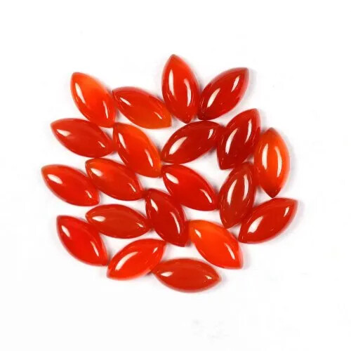[WHOLESALE] NATURAL RED ONYX CABOCHON MARQUISE SHAPE LOOSE GEMSTONE | eBay