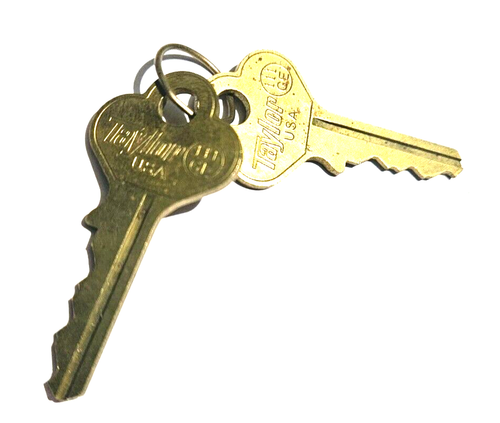 Set of two TAYLOR FM 713 Keys perfect for collectors or those in need ...