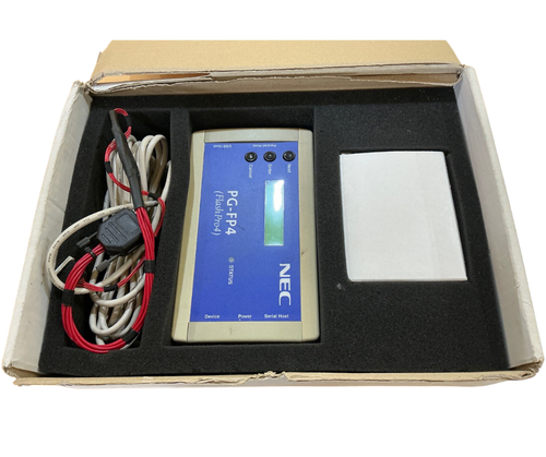 NEC PG-FP4 Flash Pro Programmer - Includes PSU, Leads, and Manual | eBay