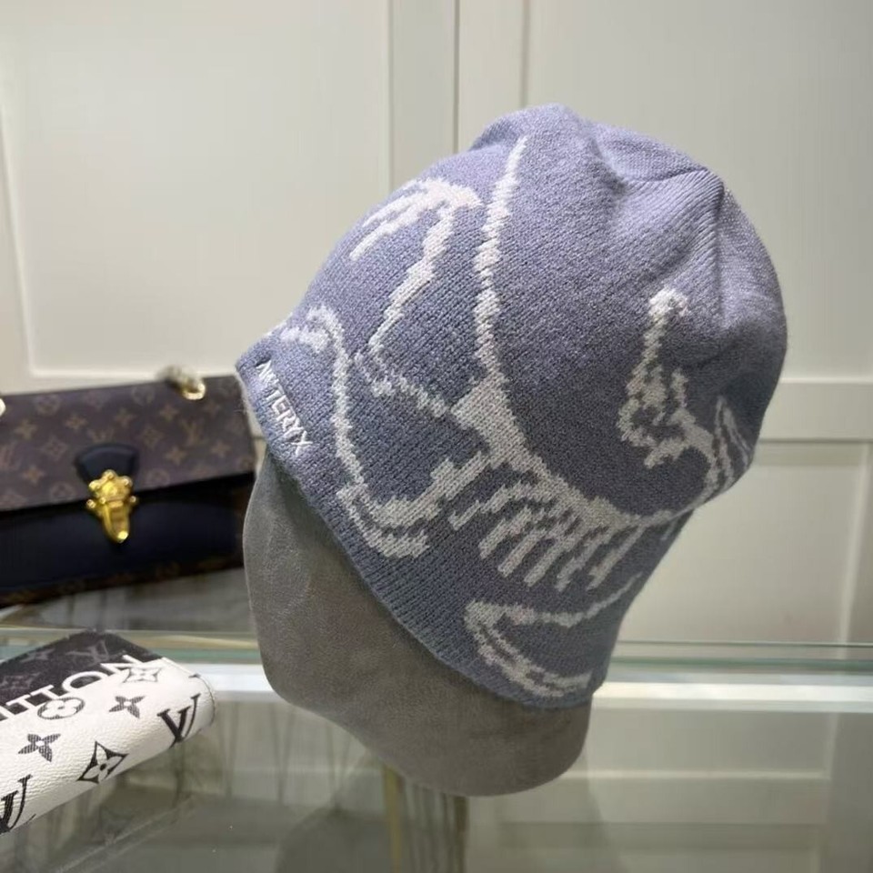 (Free Tax) 100% Wool Arcteryx Bird Head Toque Beanie Hat Knitted Warm ...