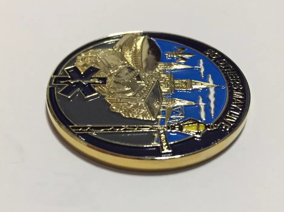 New Orleans Emergency Medical EMS EMT Paramedics Challenge Coin Night ...