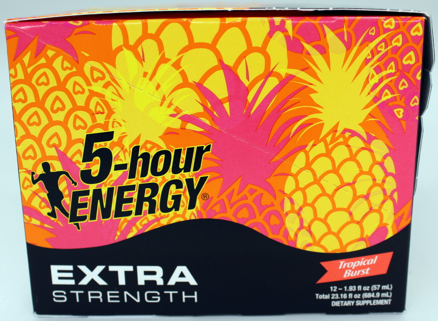 5 Hour Energy Tropical Burst Extra Strength Bulk 12 Ct Box 1.93 oz Shot ...