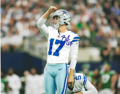 BRANDON AUBREY Signed 8.5 x 11 Photo NFL Signed REPRINT Football DALLAS ...