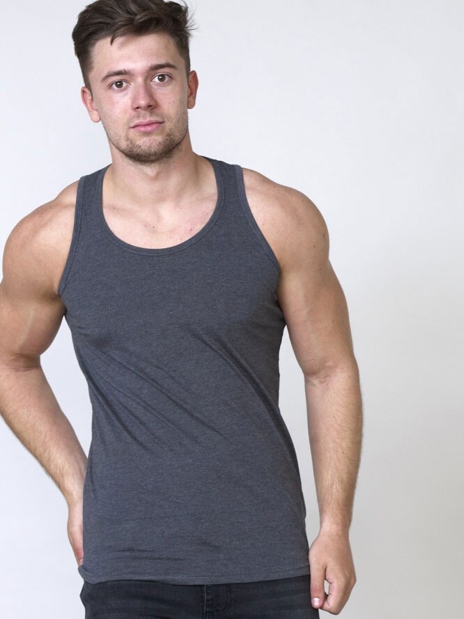 D555 Mens Long Length Pure Cotton Muscle Vest Duke Big Plus Sizes ...