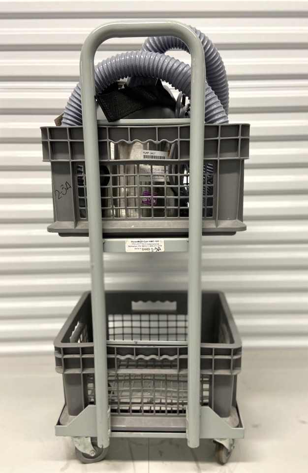 HoverTech HoverMatt AIR200G Air Patient Transfer System Pump with Cart ...