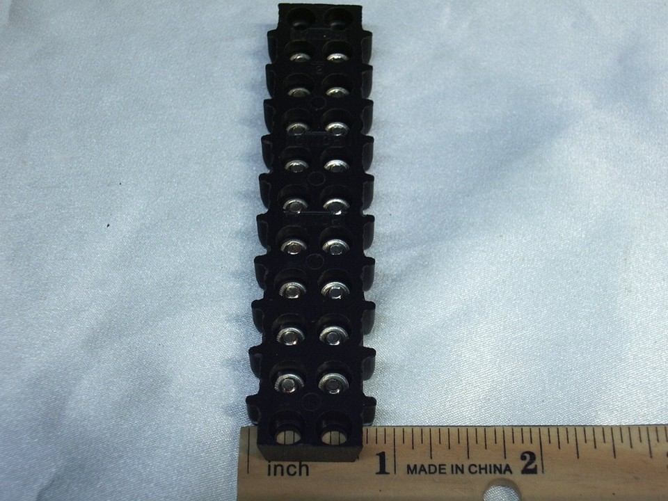 Cinch Double Row Terminal Strips - 3, 5, 6, 7, 8, 9 & 10 pins - your ...