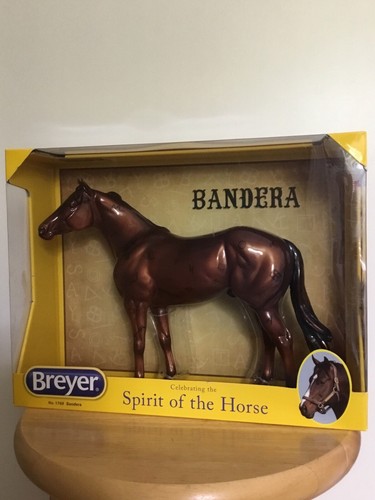 BREYER SR #1769 GLOSSY APPRECIATION BANDERA METALLIC CHESTNUT GERONIMO ...