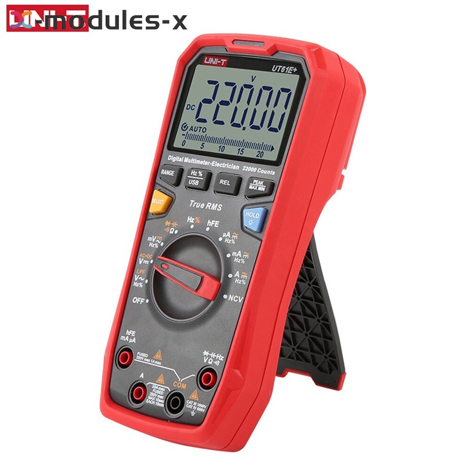 UNI-T UT61B+/E/+D+ Handheld Digital Multimeter Tester RMS Auto Range DC ...