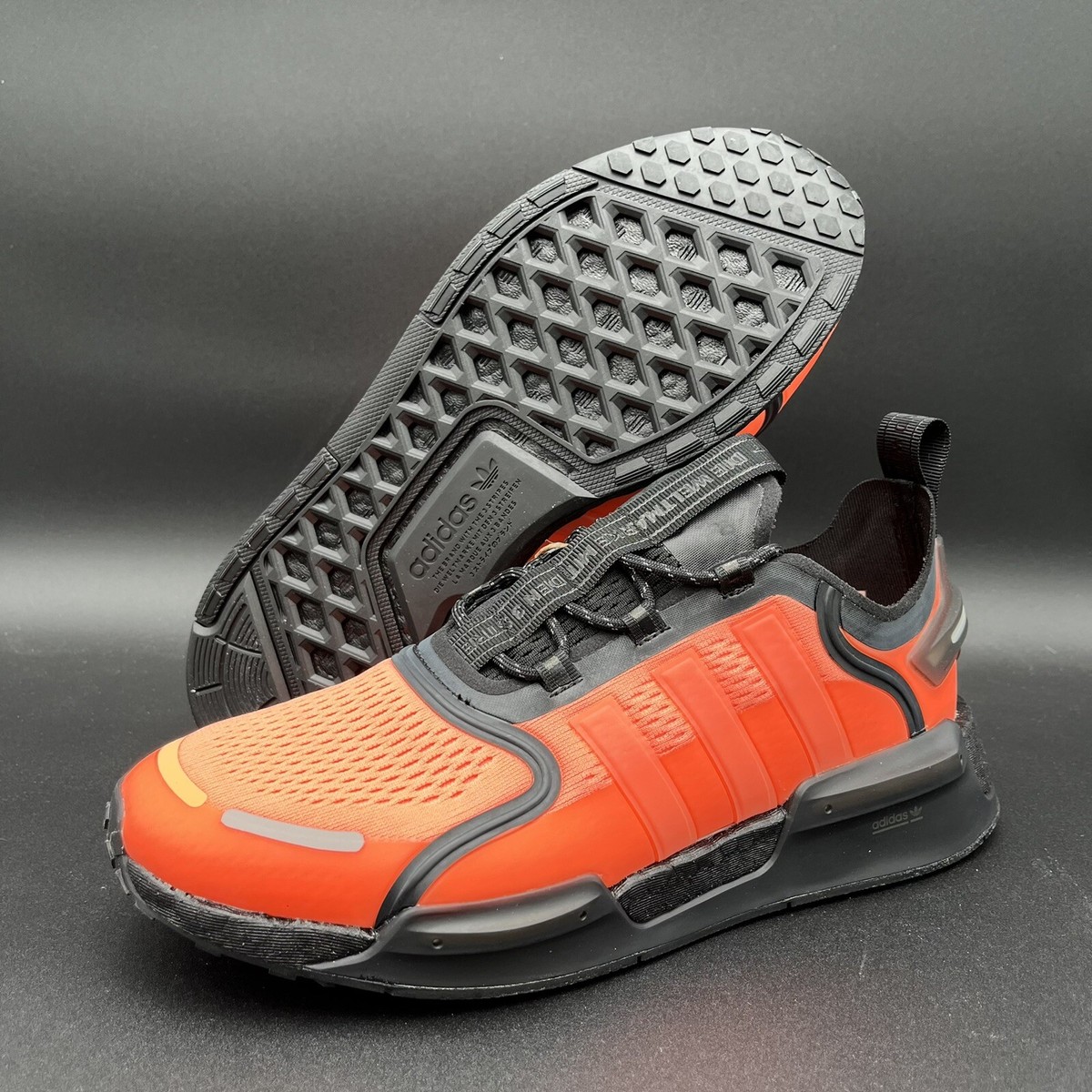 Adidas NMD_V3 Orange Beam Black Men's Sneakers Multi Size Adidas NMD_V3 Orange Beam Black Men's Sneakers Multi Size