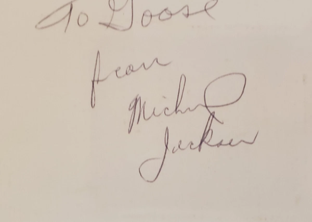 Michael Jackson Autograph Tattoo