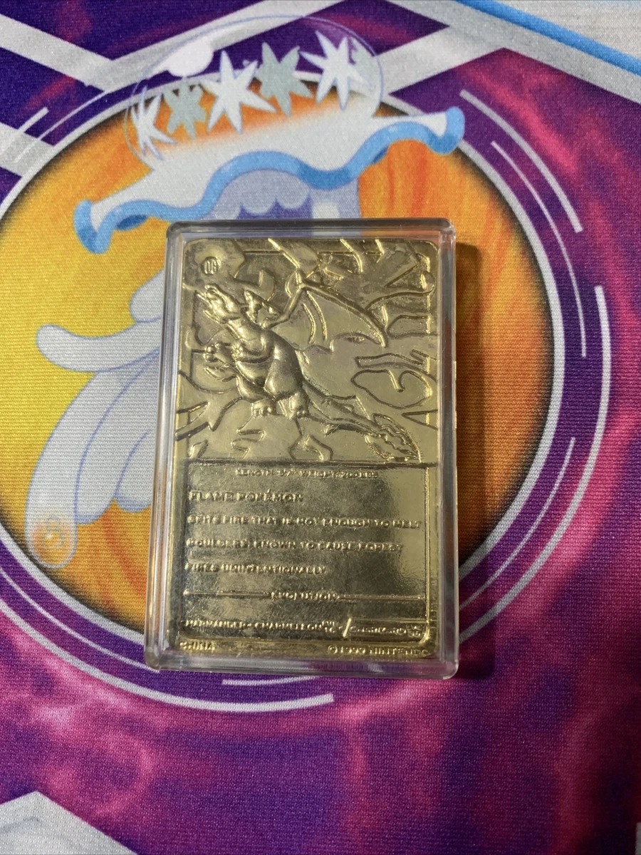 Charizard BK Promotional GOLDEN CARD (backside) R/pokemon, 48% OFF
