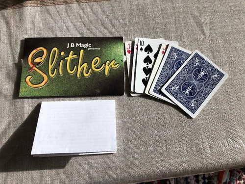 Slither and Psychic Card- 2 packet tricks | eBay
