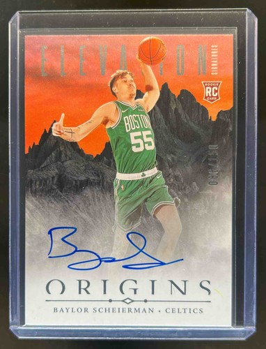 2024-25 Origins Baylor Scheierman Elevation Rookie Auto Autograph #86/ ...