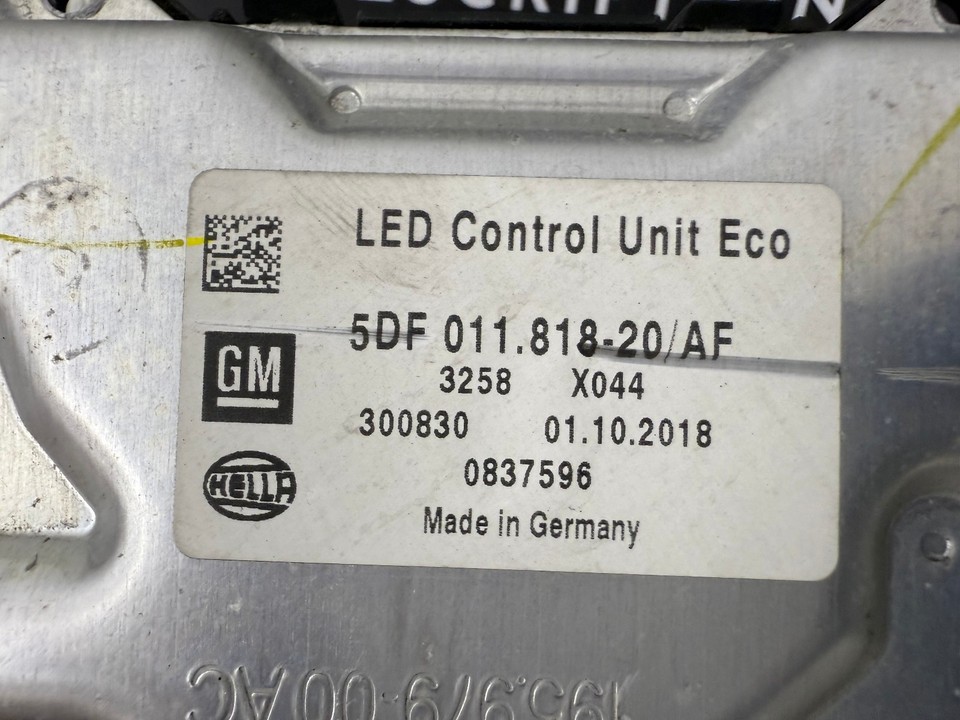 OEM | 2018 - 2021 GMC Terrain Headlight LED Control Unit ECO #5DF011 ...