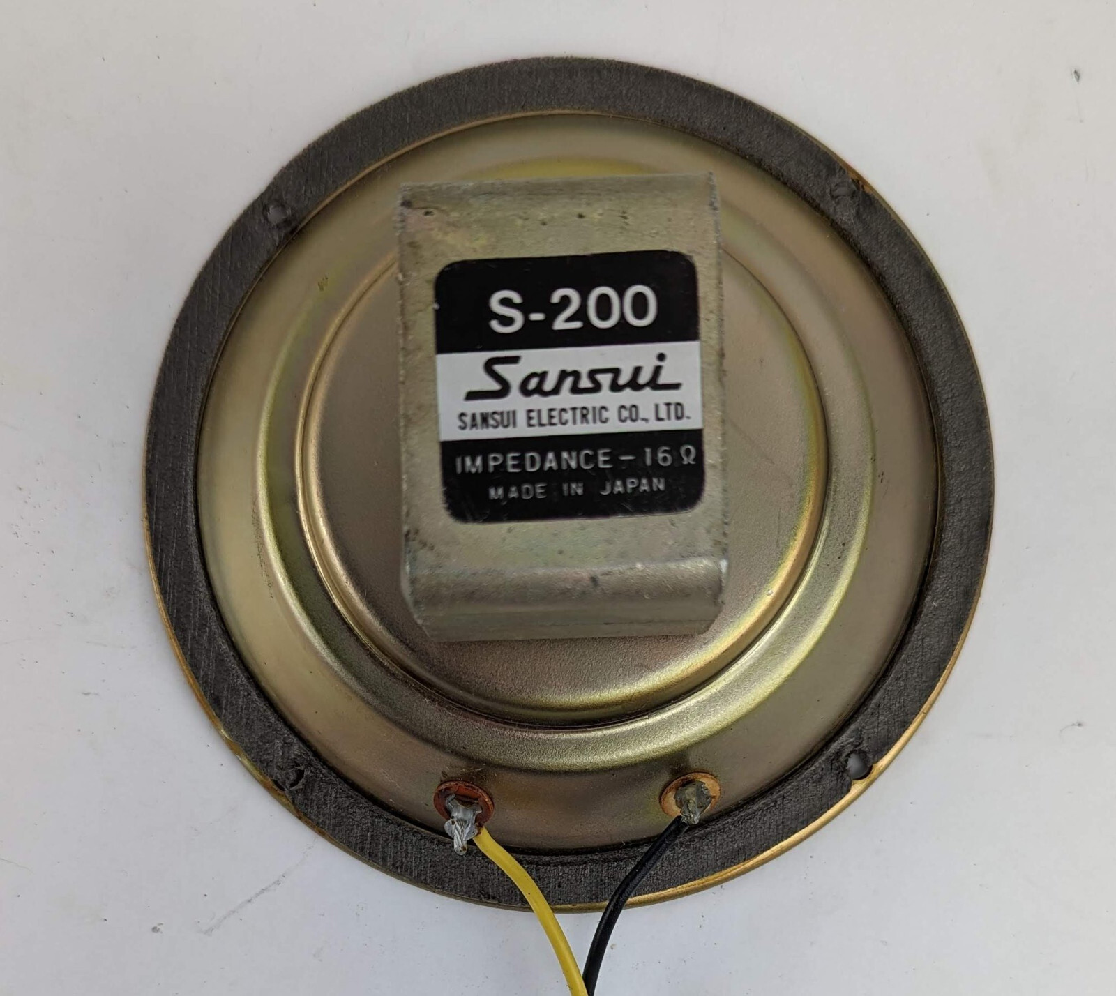 Sansui SP-200 Vintage S-200 Alnico 5" Mid Range Drivers Speakers ...