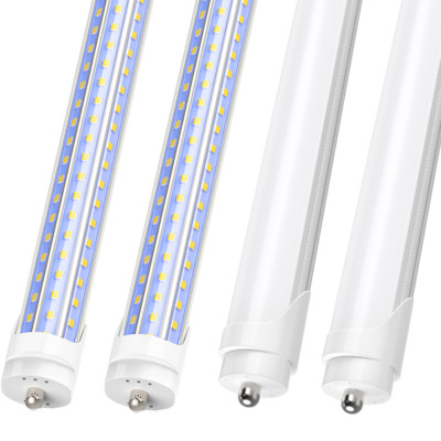 72W 120W FA8 T8 8FT LED Light Bulbs Single Pin LED Tube Light 6500K ...