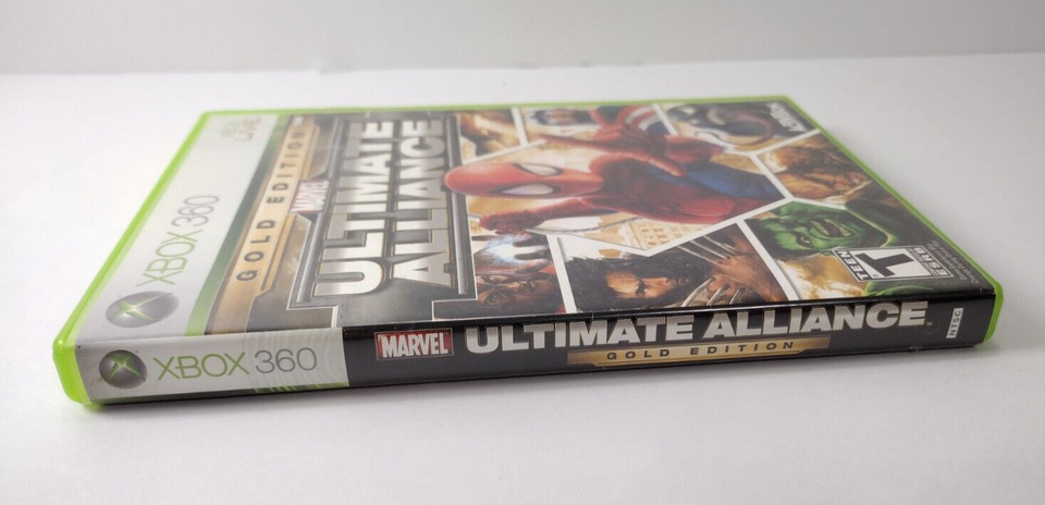 Marvel Ultimate Alliance Gold Edition XBOX 360 Original Case Only NO ...