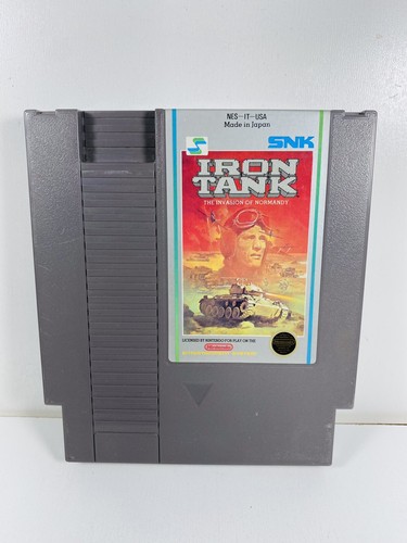 IRON TANK -- NES Nintendo Original Classic War Game TESTED 18484165009 ...