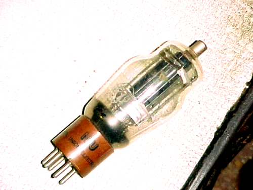 VACUUM TUBE TYPE NATIONAL UNION 807 TAN BASE | eBay