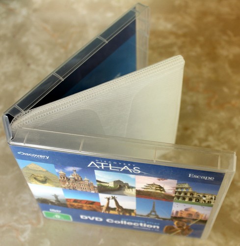 EMPTY Discovery Atlas DVD Collection Case, Ready to Fill With Your DVD ...