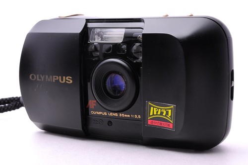 [Near MINT All Work] Olympus μ mju Black AF Point & Shoot 35mm Film Camera Japan | eBay