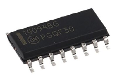 2 x ON SEMICONDUCTOR MC14094BDG 8-Stage Shift/Store Register with 3 ...