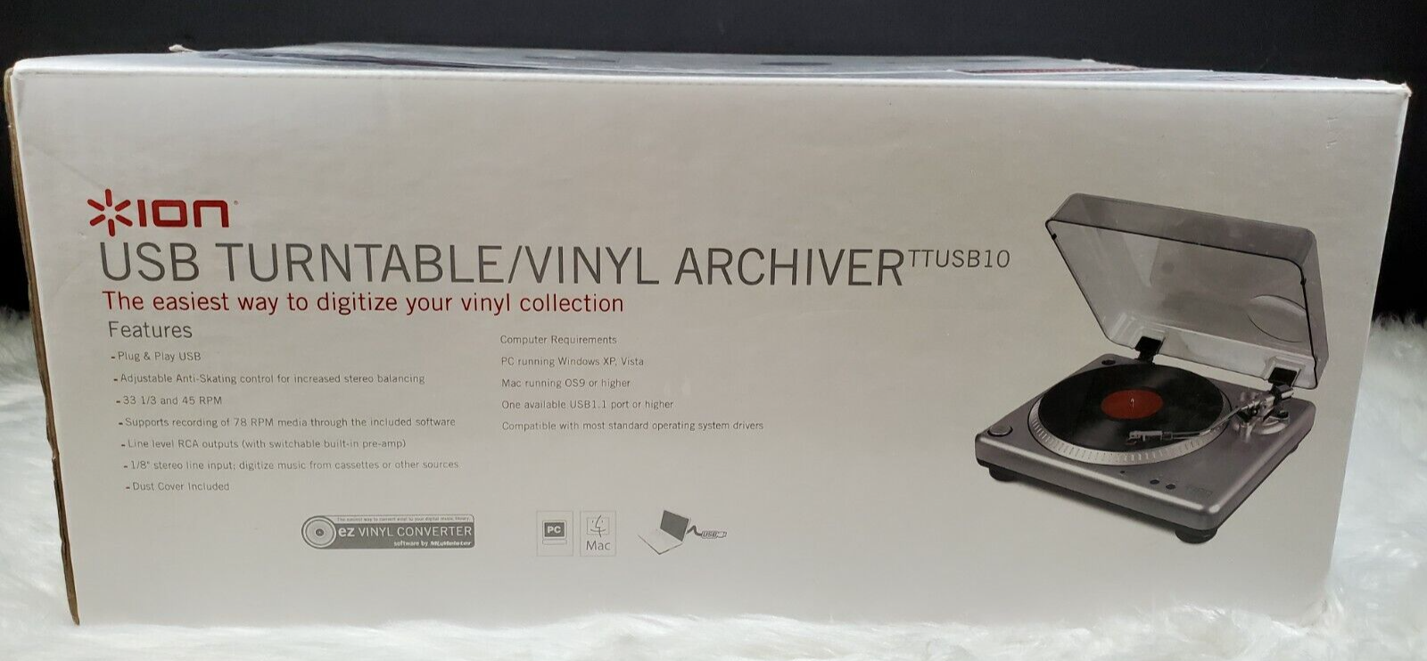 ION Audio TTUSB10 Turntable for sale online | eBay