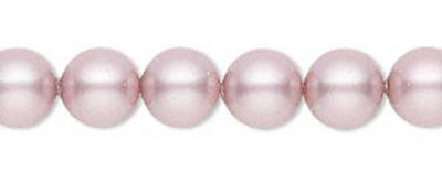 24 Powder Rose Swarovski Crystal 5810 Pearl Beads 6MM | eBay