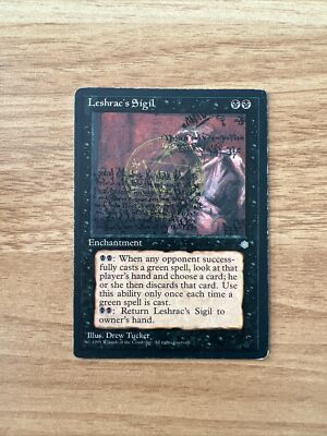 Leshrac's Sigil | MP Ice Age | MTG Magic The Gathering | eBay
