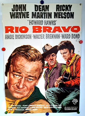 Rio Brovo 1959/John Wayne/Dean Martin/Ricky Nelson/WESTERN original ...