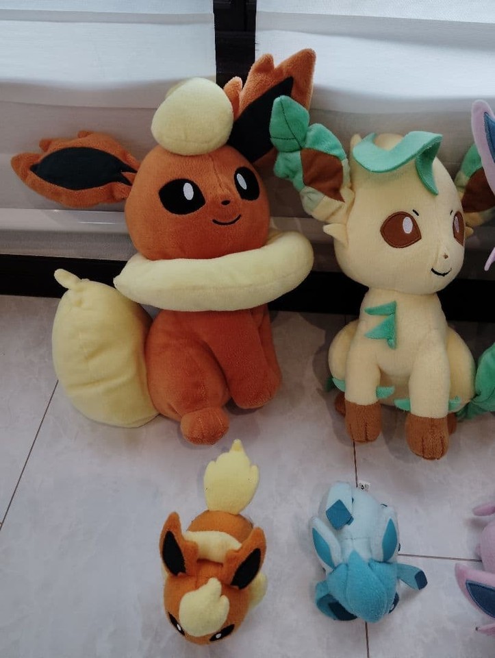 Pokemon Plush Toy Set Assorted Sizes & Characters Collectible Christmas ...