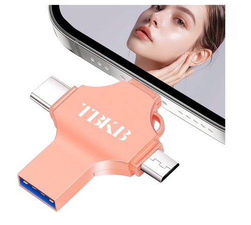 Photo Stick USB Flash Drive - 4 in 1 USB 3.0 High Speed Thumb 256GB ...