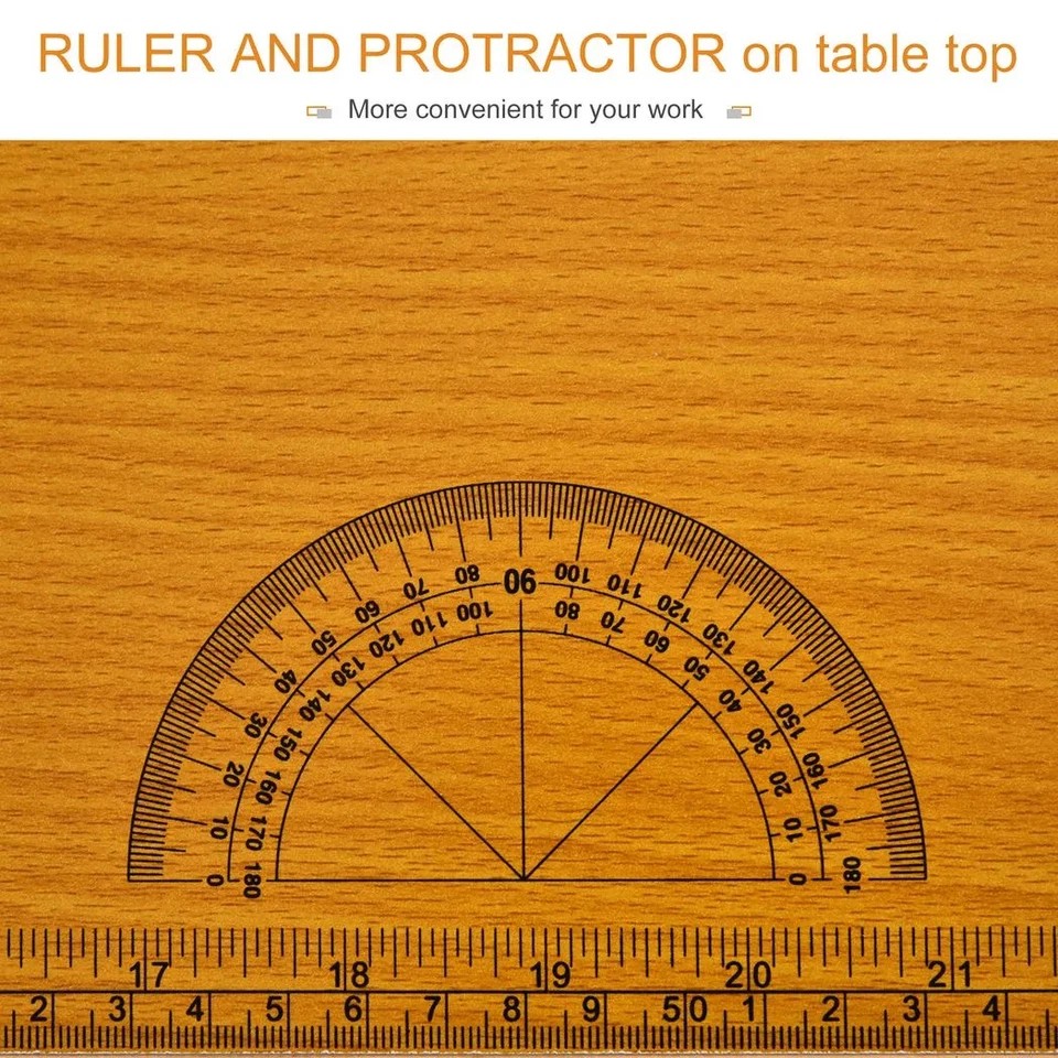 100KG Heavy Duty Foldable Desktop Metal Table Work Bench with Ruler ...