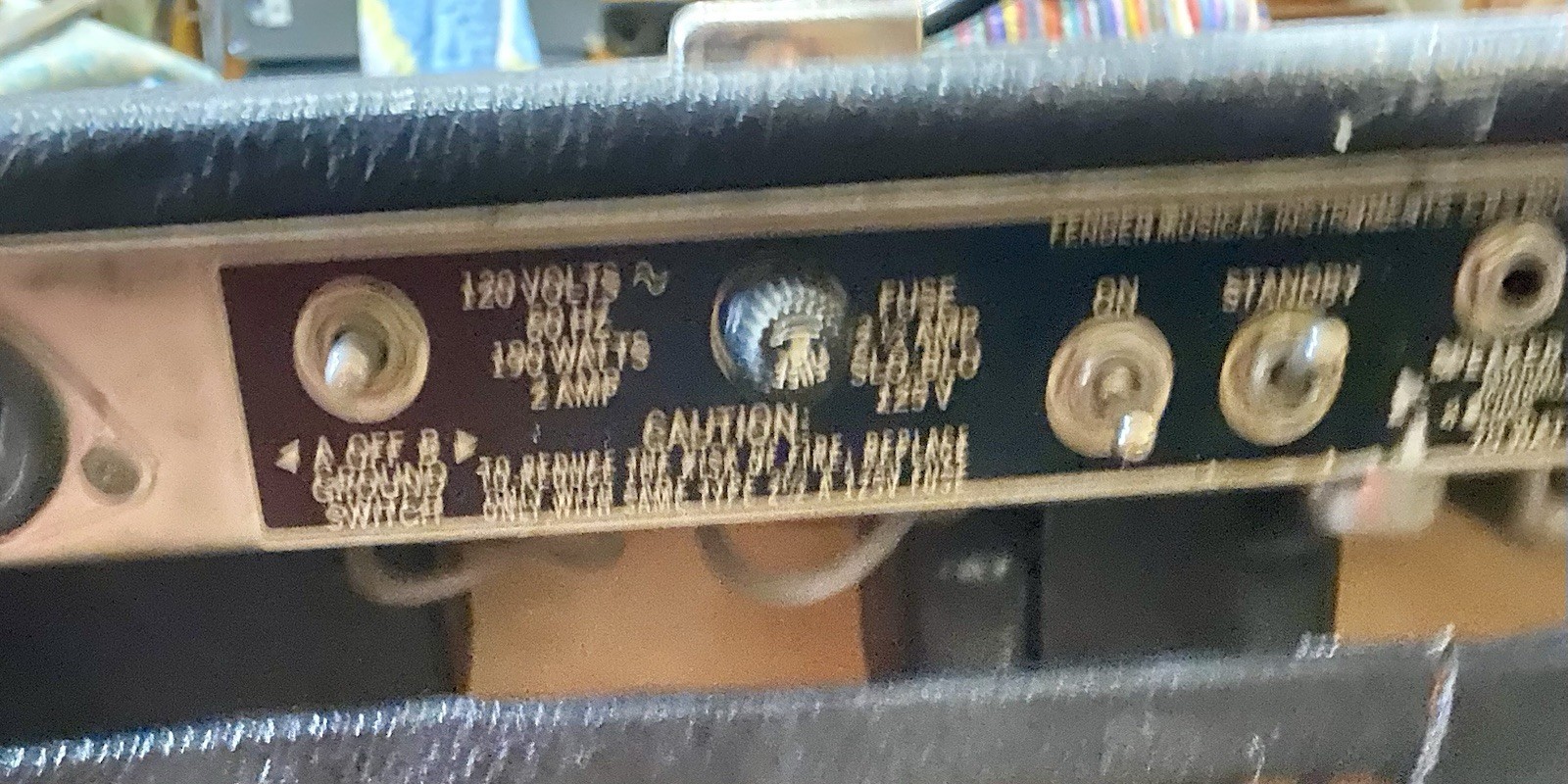 vintage Fender SUPER REVERB tube Chassis Amp Amplifier allWORKS ...