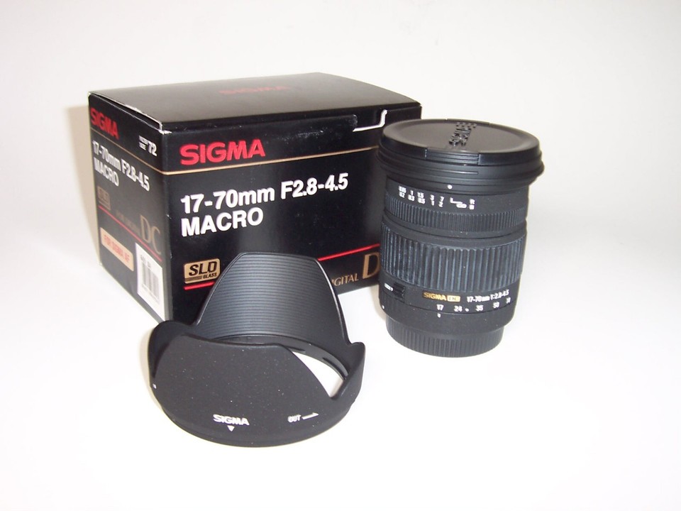 Sigma 17-70mm f 2,8-4,5 DC Macro for Sigma SA | eBay