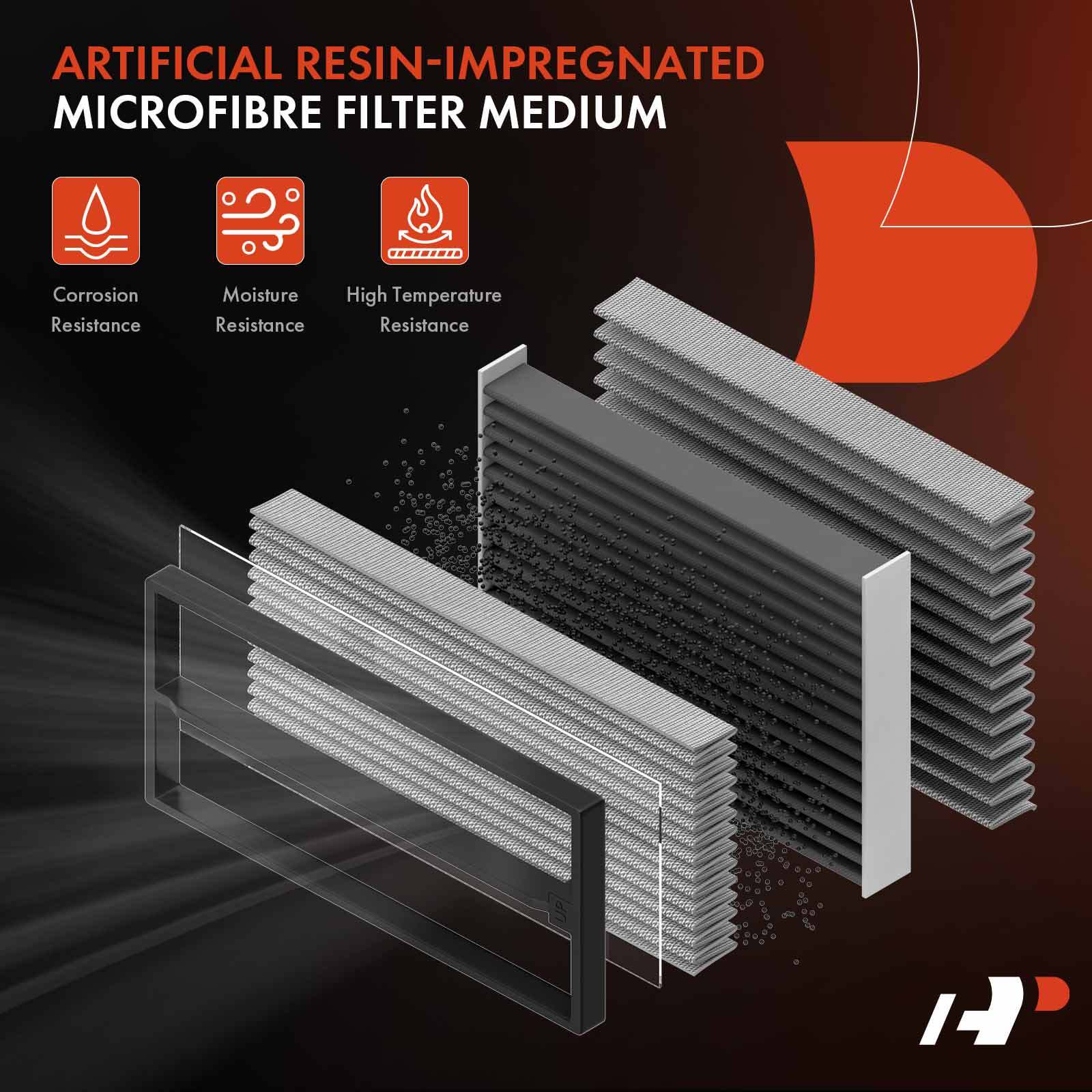 A-Premium 2x Engine Air Filter for INFINITI M35 M37 2011-2013 Q70 Q70L ...