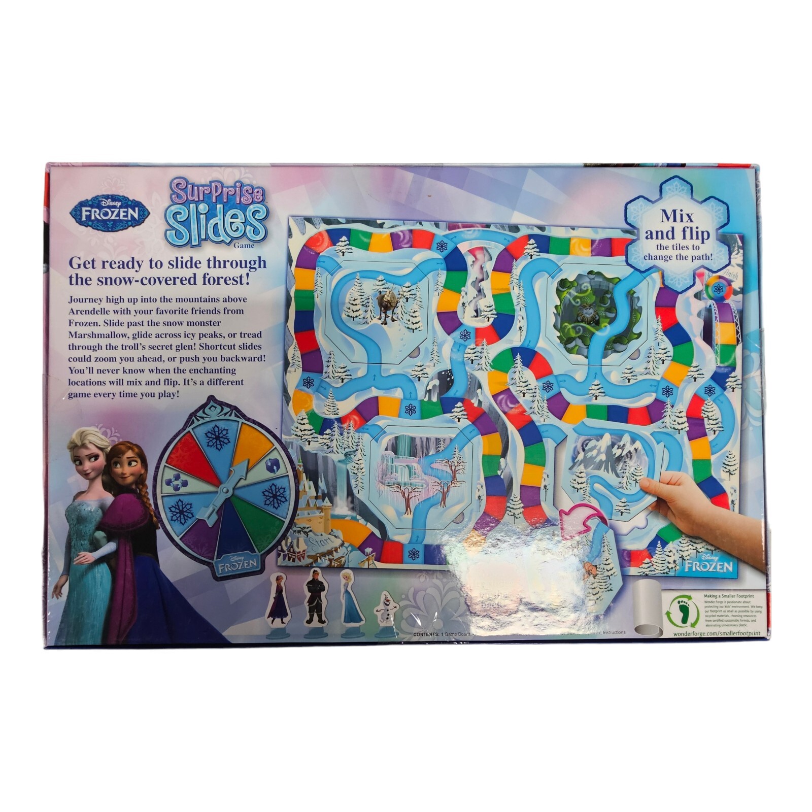 Disney Frozen Surprise Slides Board Game Ages 3 for sale online | eBay
