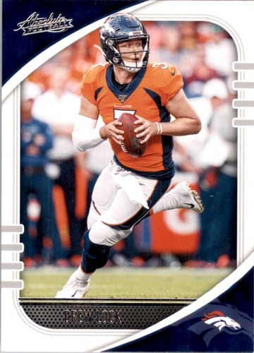 2020 Panini Absolute Drew lock Denver Broncos #45 | eBay