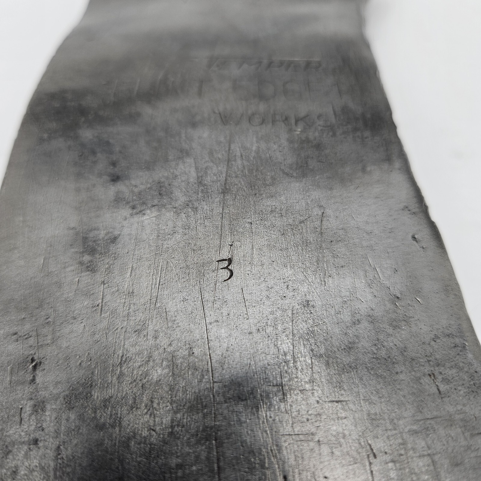 Vintage True Temper Flint Edge Kelly Works Double Bit Axe Head 3 Stamp ...