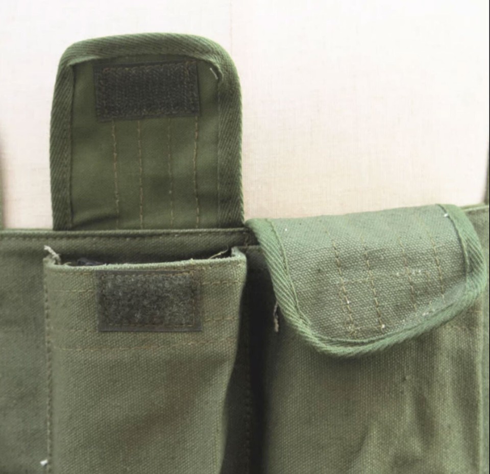 Trial version Chinese Army Type 81 Chest Rig Ammo Pouch Canvas Bag | eBay