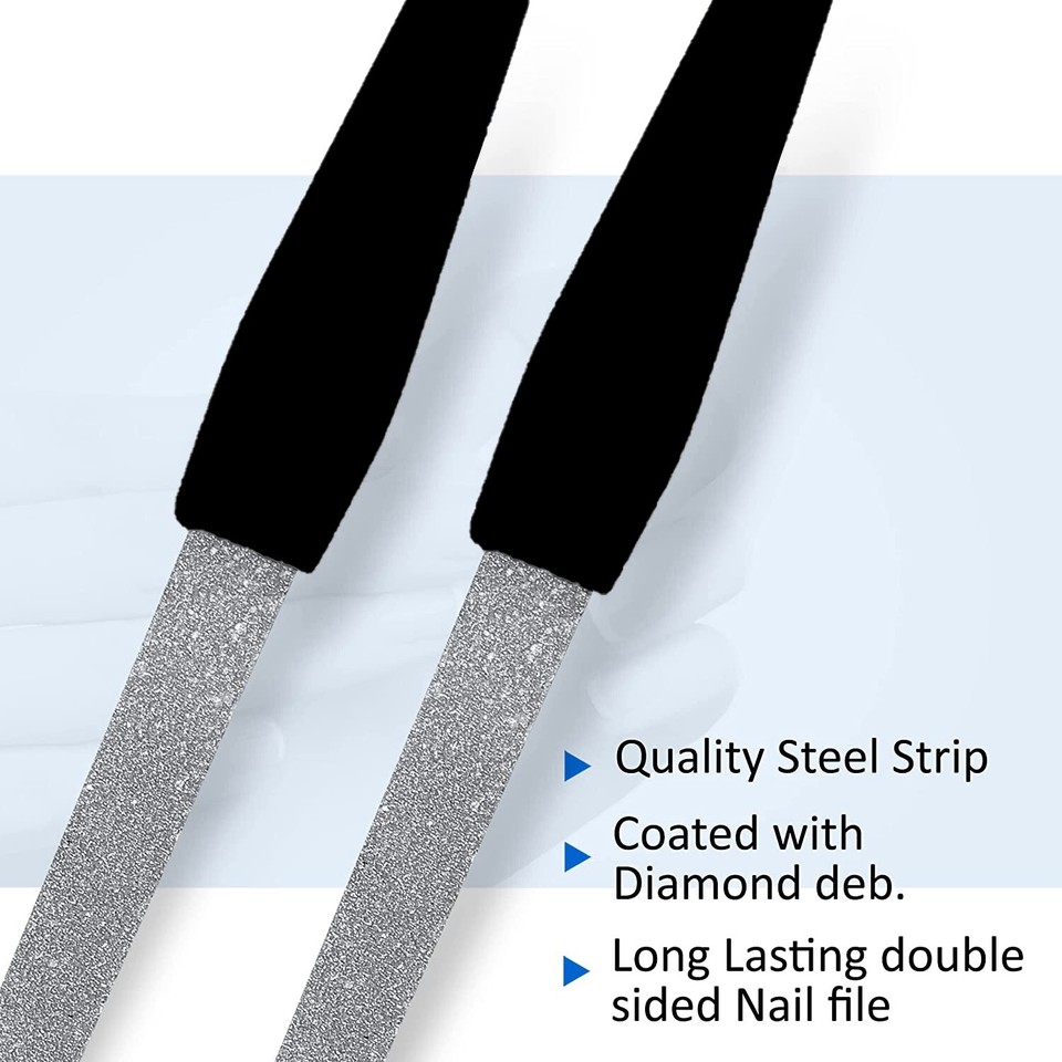 New Diamond Deb Nail File with Double Sided Diamond Dust Coating ...
