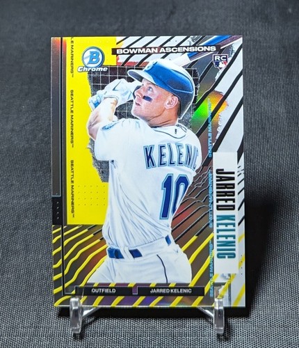 Jarred Kelenic Ascensions Case Hit SSP Rookie RC 2021 Bowman Chrome #17 ...