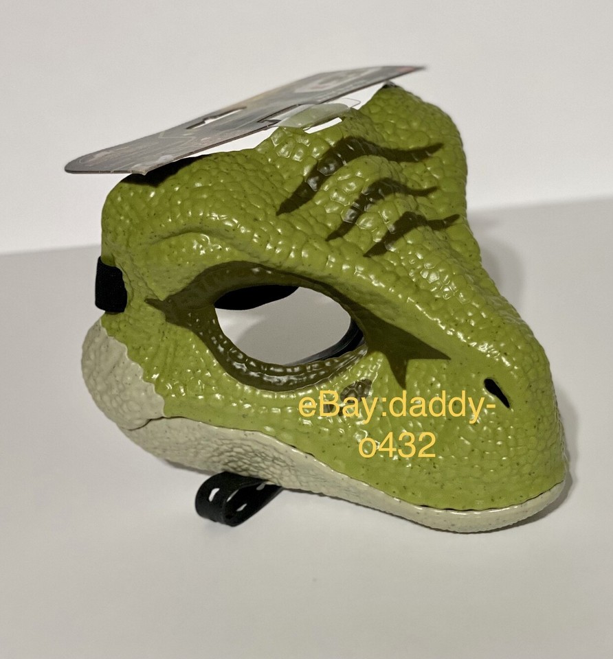 Jurassic World Dinosaur Mask Blue Velociraptor - 💥Multiple Options ...