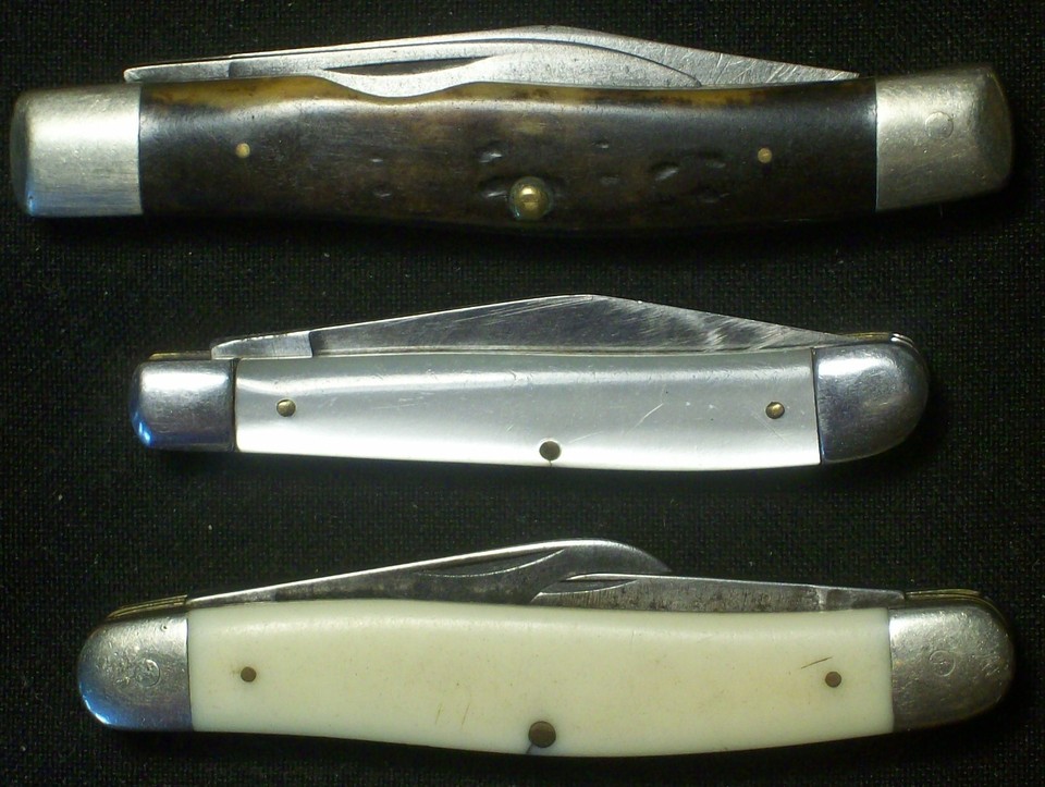 (3) VINTAGE POCKET KNIVES - CASE, SABRE & CAMILLUS - SEE PICS - NICE ...